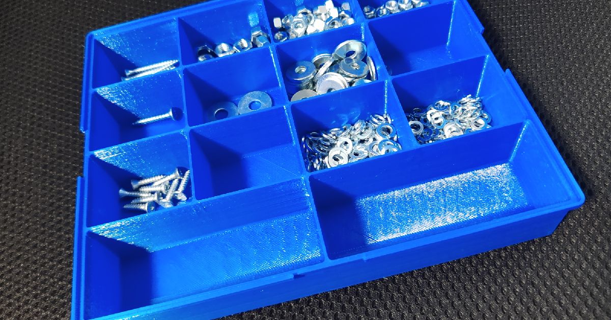 Box - sorter - organizer by jarokos | Download free STL model ...