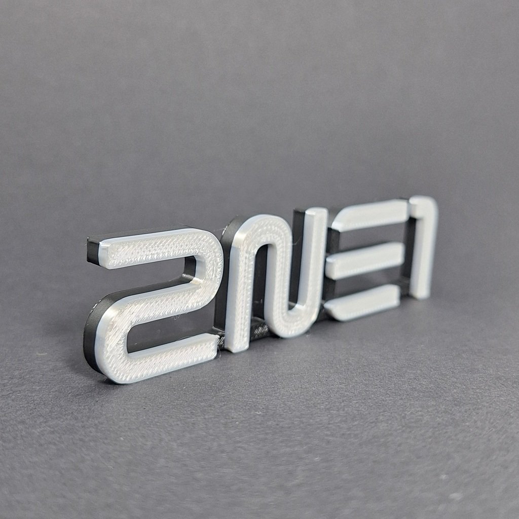 2NE1 Logo Stand by 다니엘 Daniel | Download free STL model | Printables.com