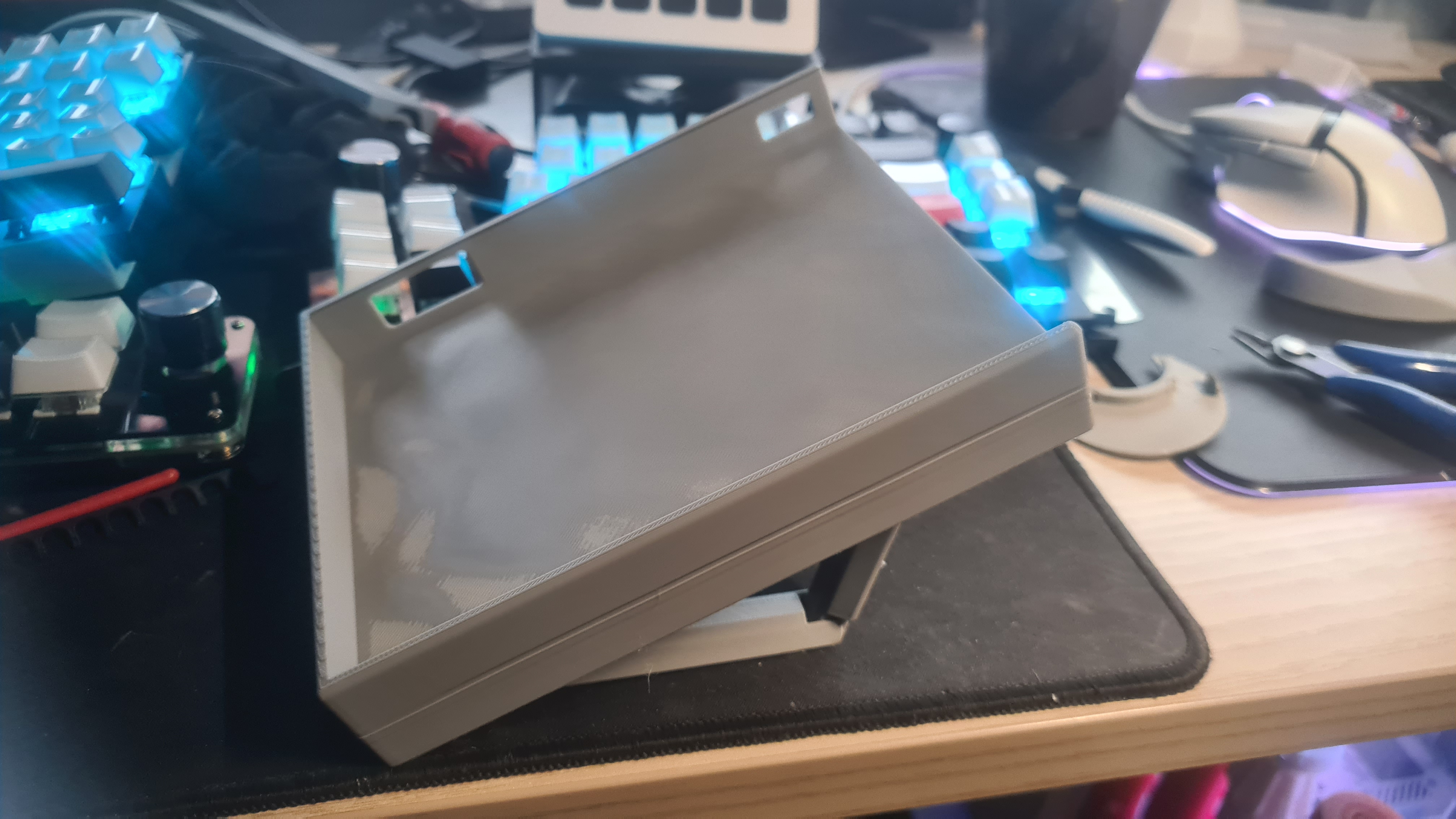 KEYCHRON Q11 RGB MECHANICAL KEYBOARD TENTING KIT (PRINT IN PLACE) by AF ...