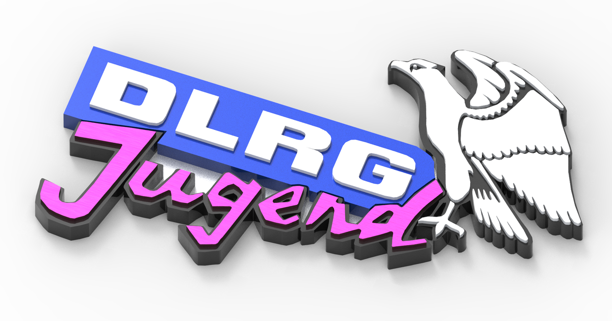 DLRG Jugend Logo by SolidKnow | Download free STL model | Printables.com