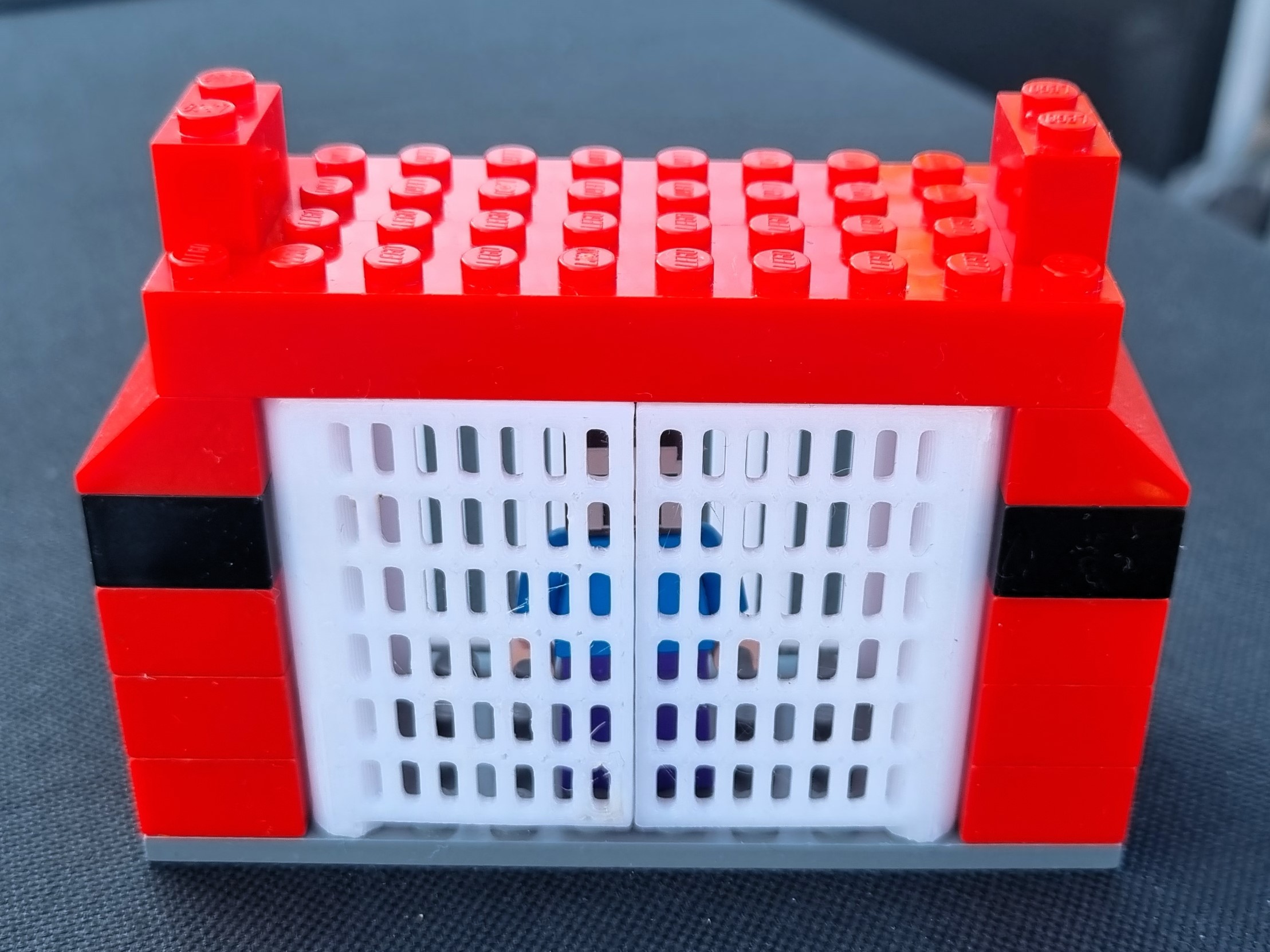 Lego compatible 5x4 grid cage door | Lego kompatible 5x4 Gitter ...