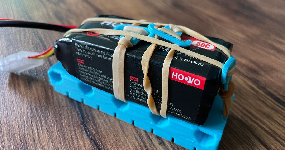 MJX Hyper Go Battery Base by SvB | Download free STL model | Printables.com