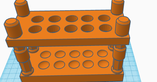 tube-test rack por azerty | Descargar modelo STL gratuito | Printables.com