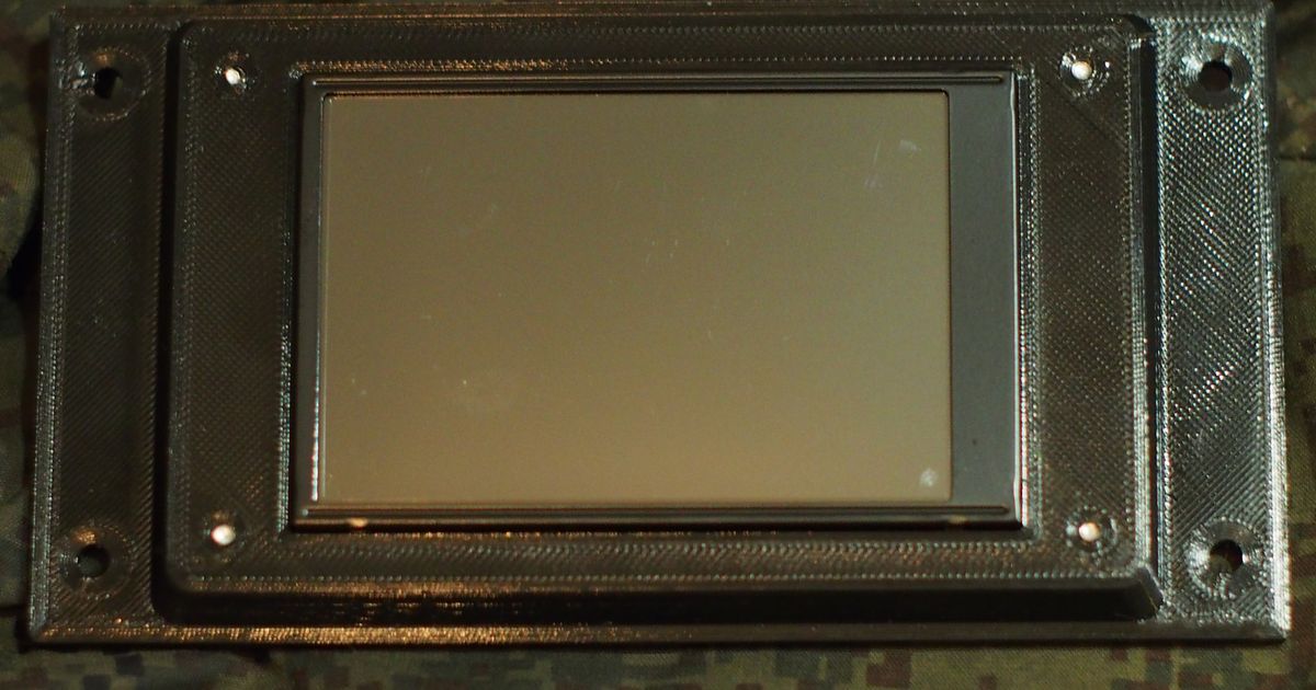 Parametric screen panel for Anycubic Predator (MKS PI-TS35) by ...