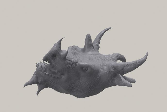 DRAGON HEAD by martins masko | Download free STL model | Printables.com