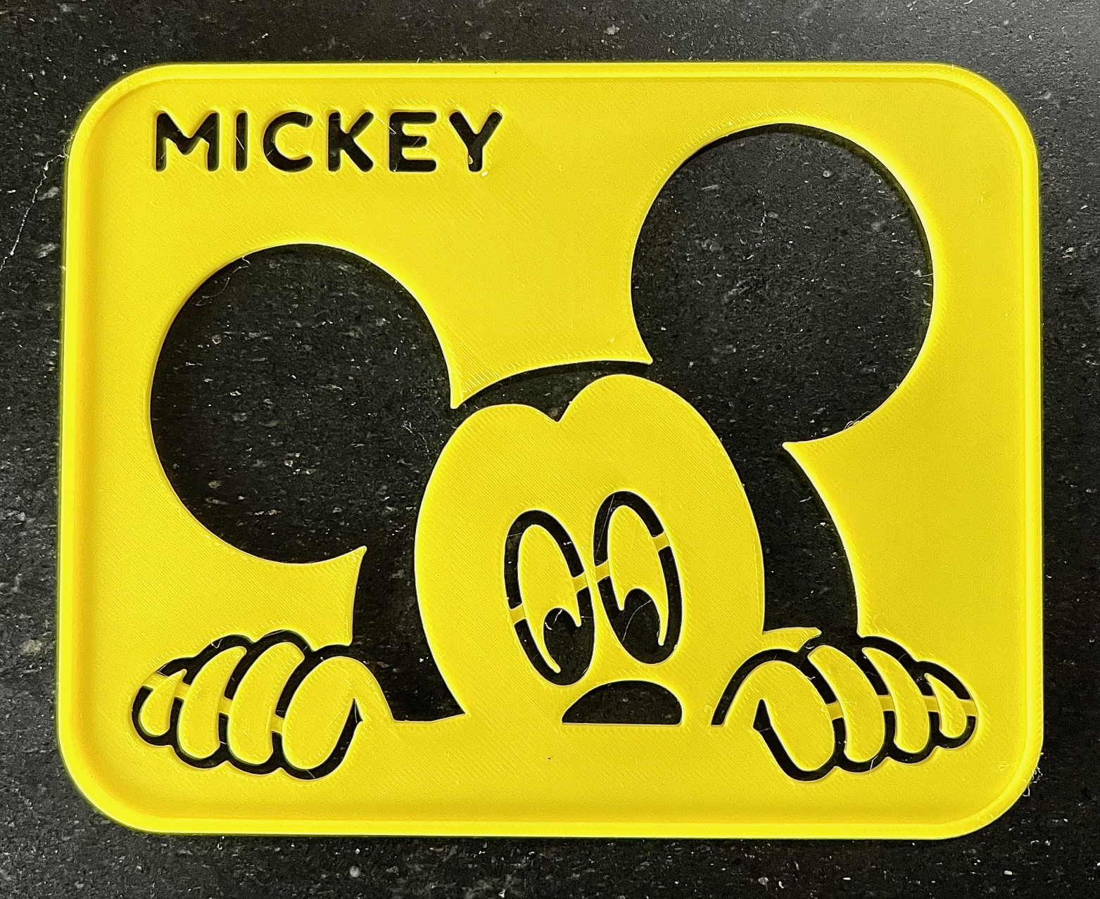 Mickie Drawing Template by JeffC | Download free STL model | Printables.com