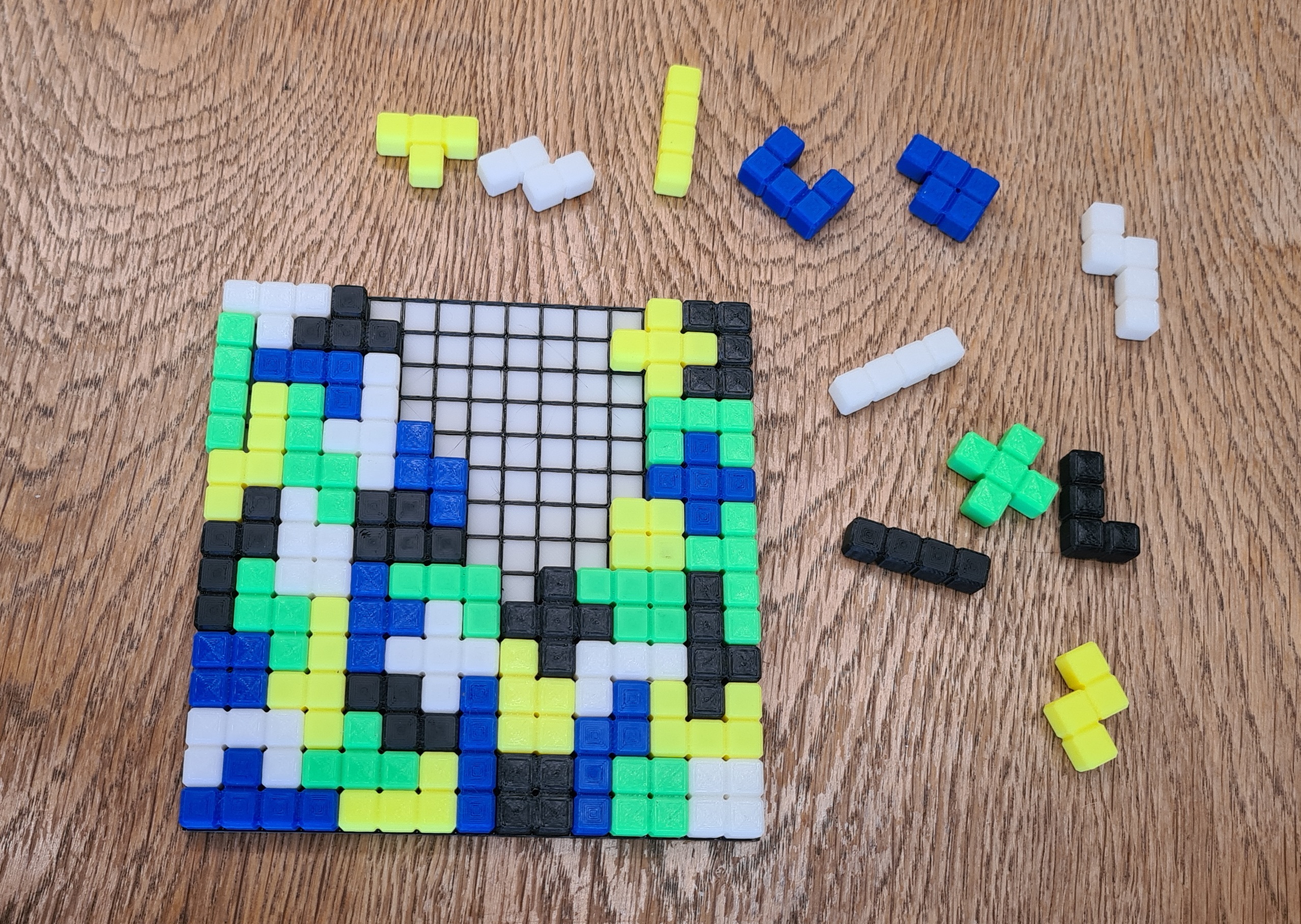 Block puzzle pieces by Adam | Download free STL model | Printables.com