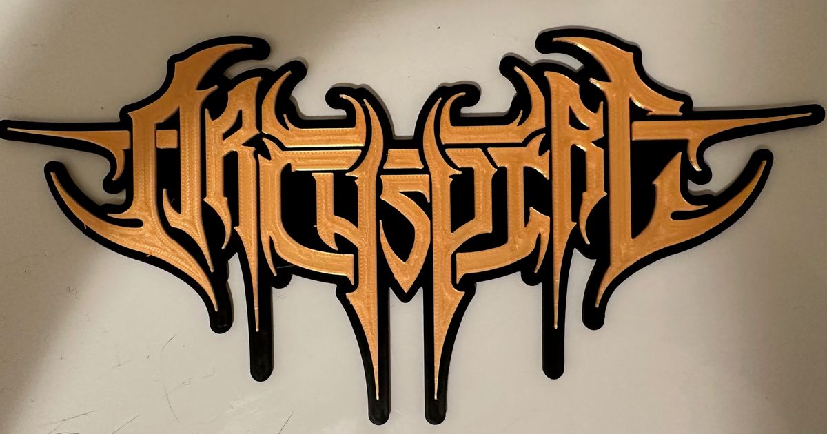 Archspire Band Logo Sign by EJinGA | Download free STL model | Printables.com