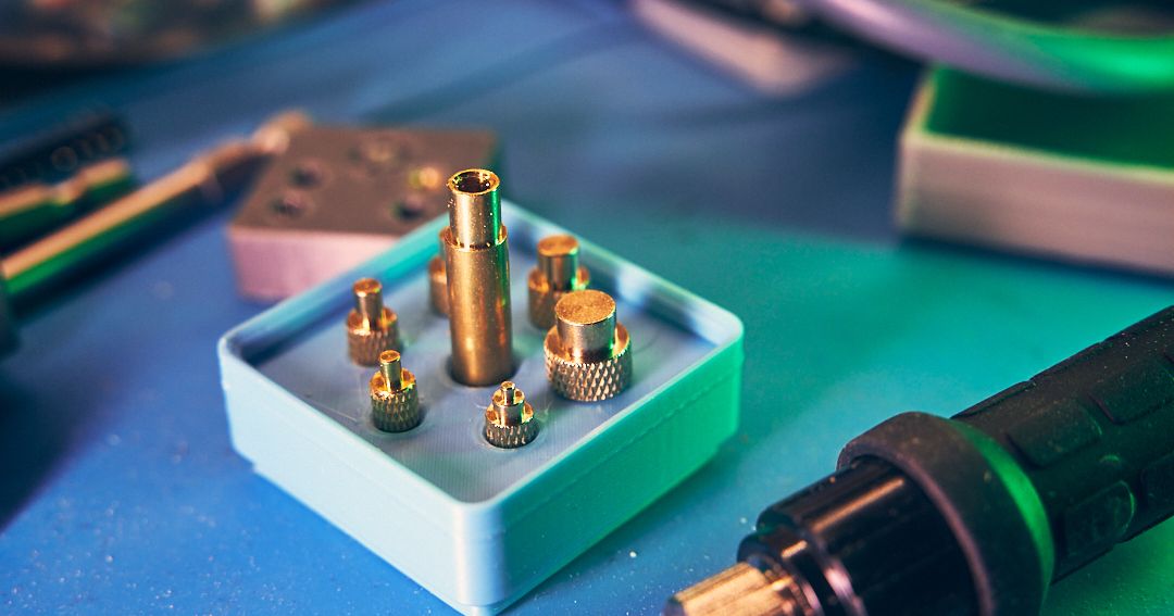 Gridfinity 1x1x2 heat set insert iron tools by ALB Workshop | Download free STL model ...