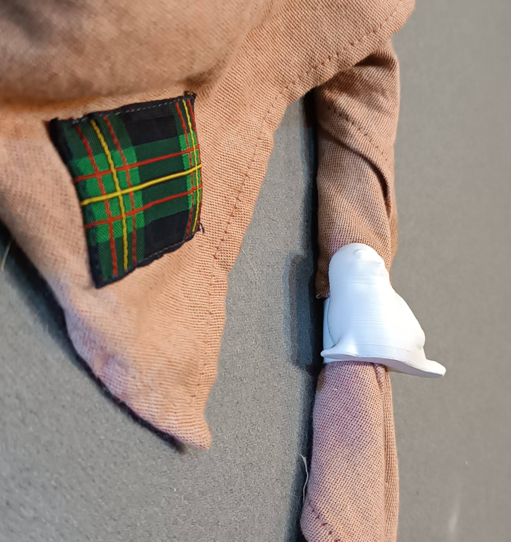 Kotick the "white seal" scout woggle by Baloo 3D | Download free STL ...