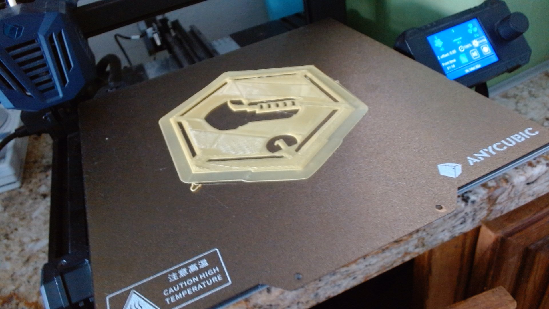 Maker Level 1 & 2 3D Printable Badge! - AND STENCIL (No Supports) by ...