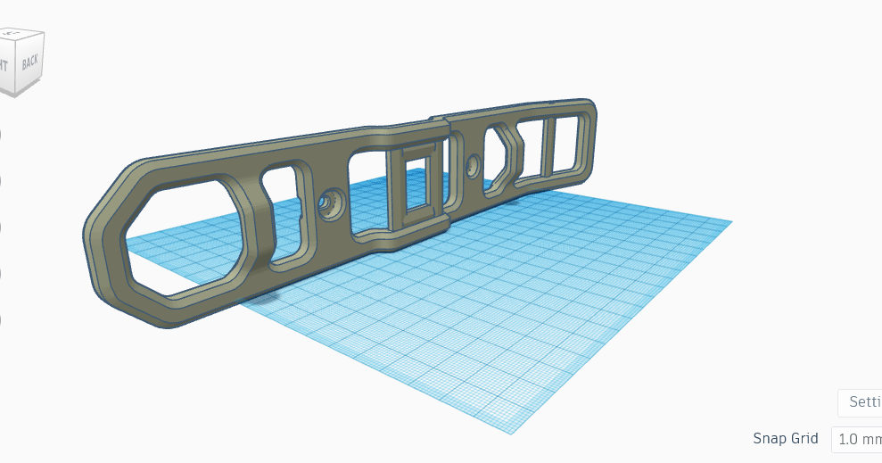 yaesu ft891 protection rails rev by No Name | Download free STL model ...