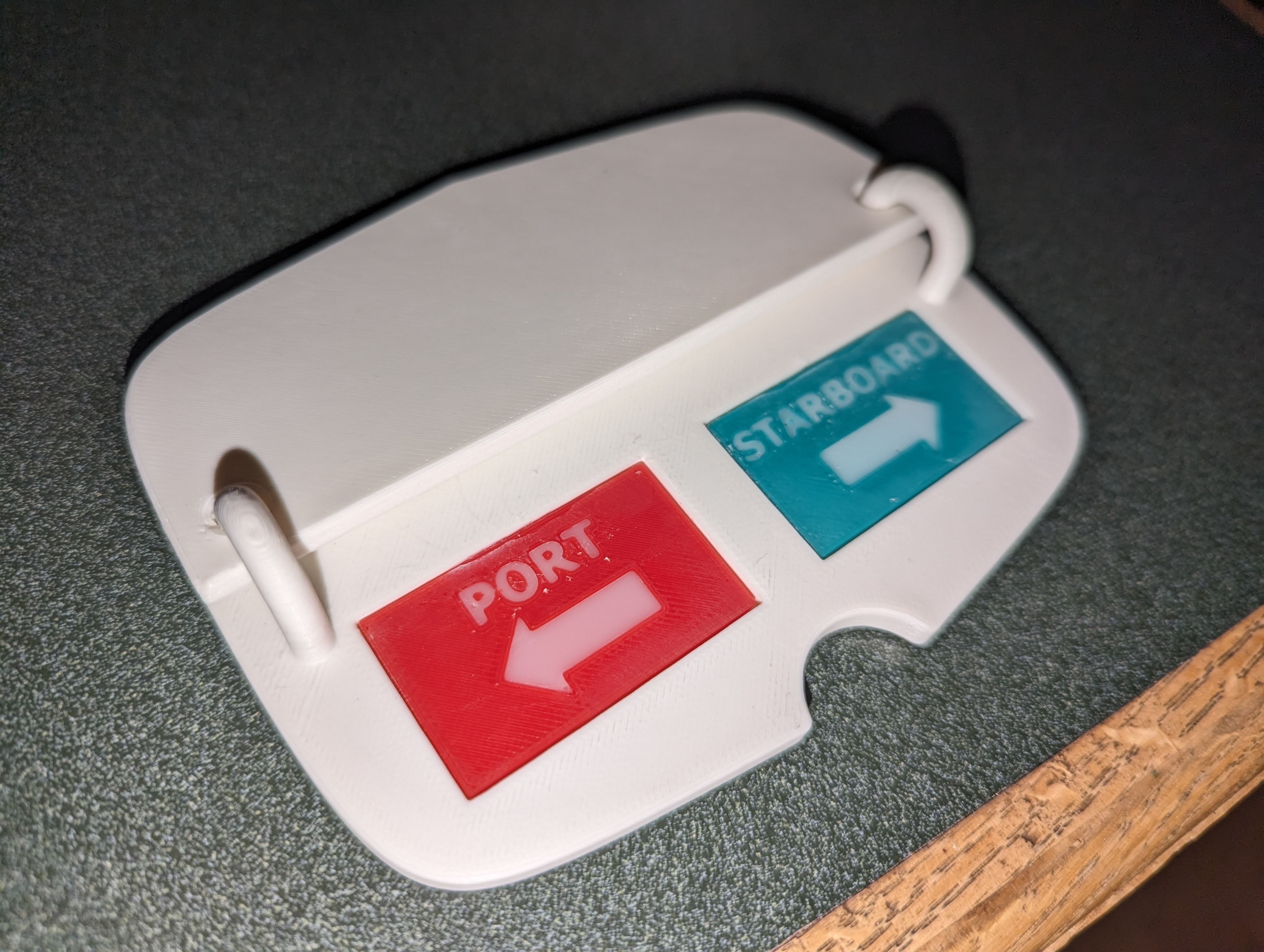 Captain's Use Boat Sign by Patthews | Download free STL model ...