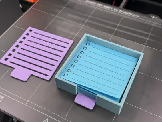 Post-it Note To-do List Template by MinorTom | Download free STL model ...