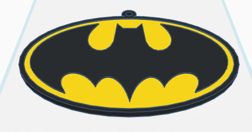 Model of Batman logo by Manoj Kumar | Download free STL model ...