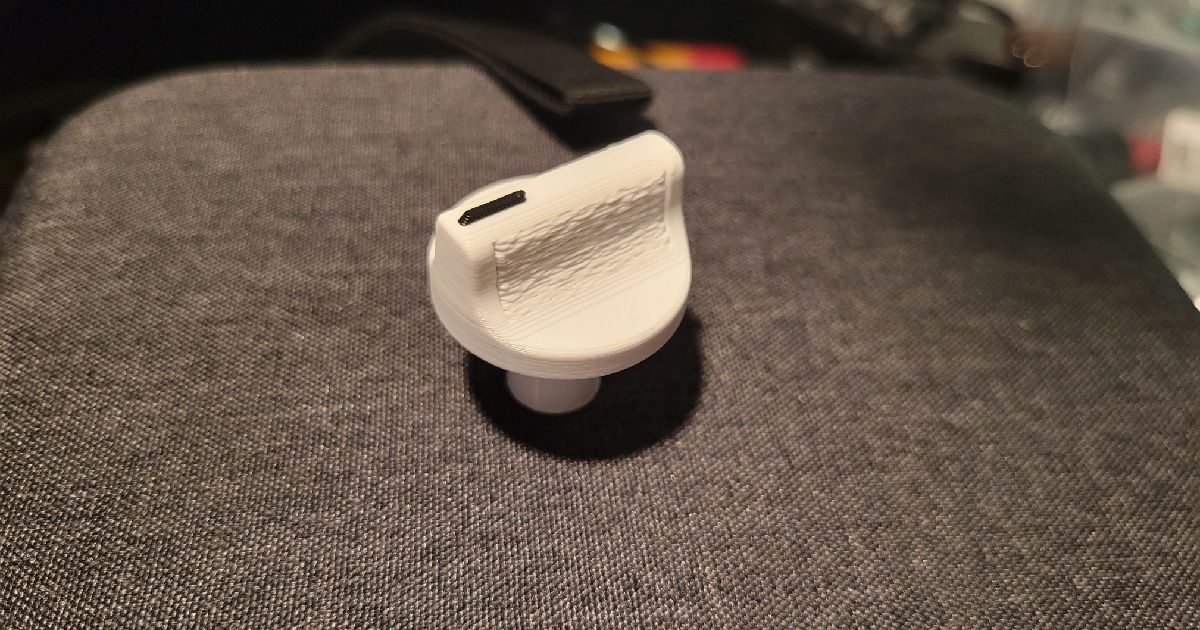 Replacement Knob for AC Unit by Private Butts | Download free STL model ...