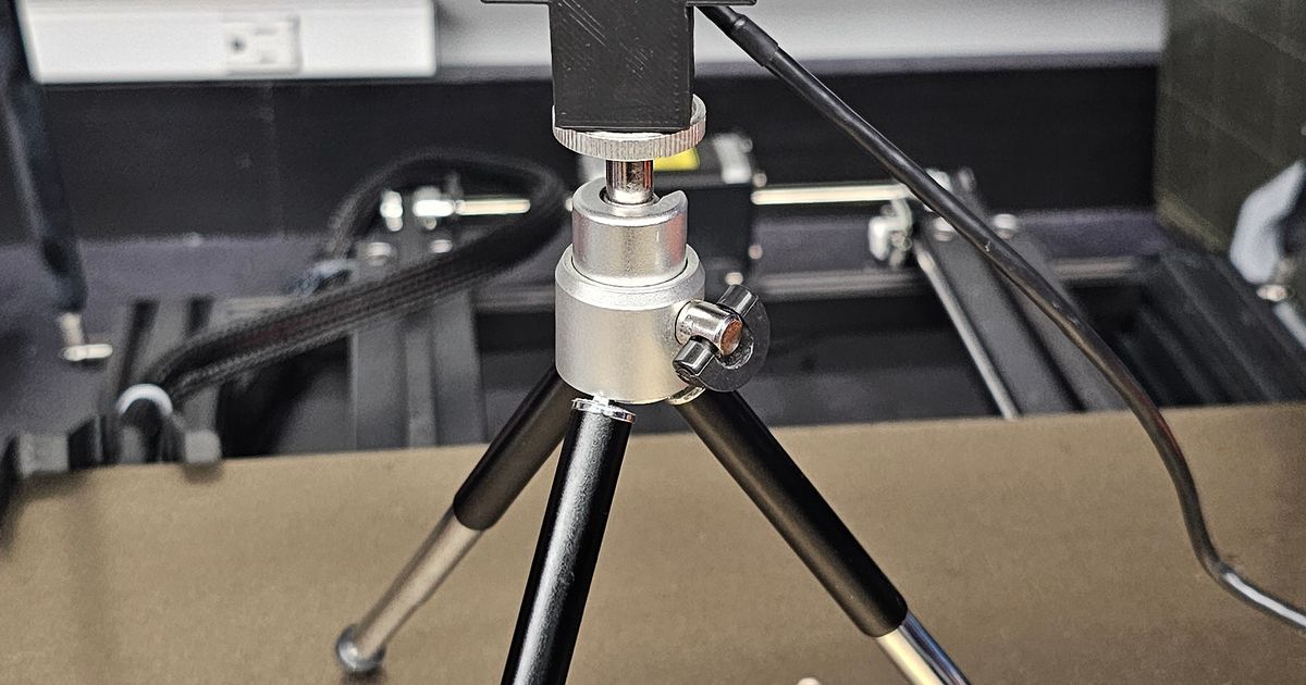 Anycubic Kobra 2 Camera Tripod Mount by Omaha3DPrints | Download free ...