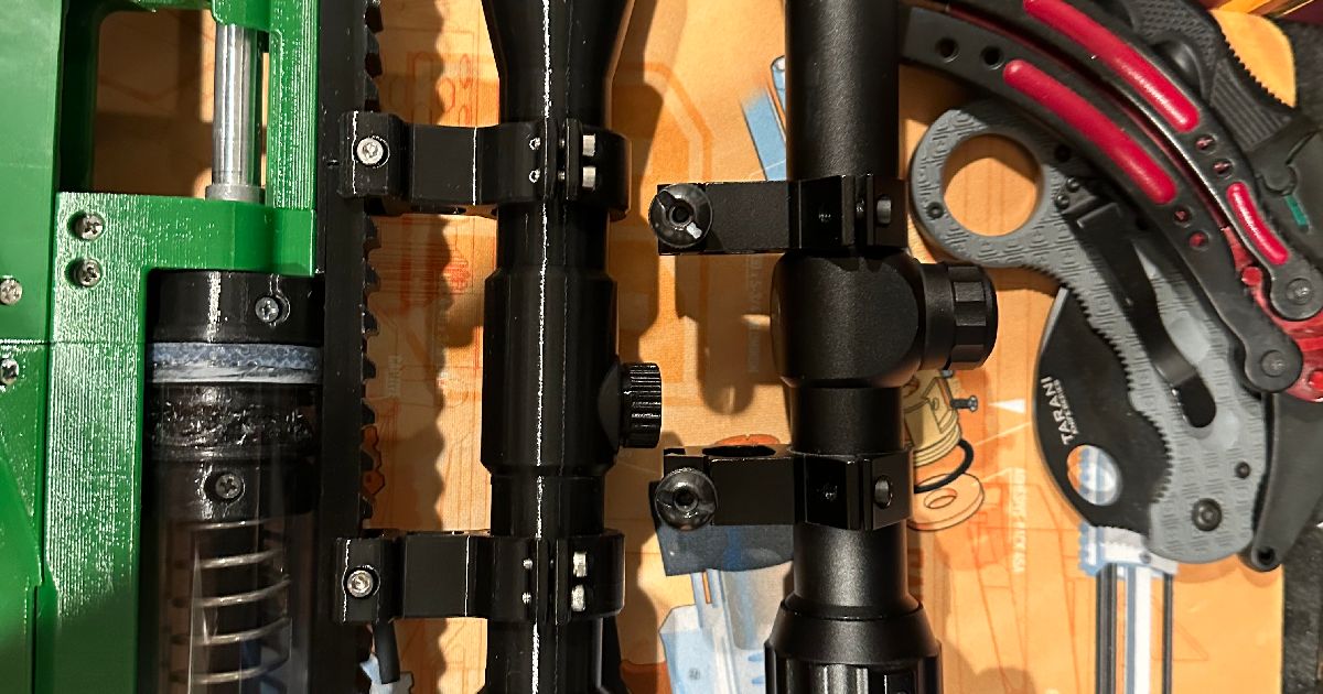 Silly Scope Riser Intermediate Sized by racerethan | Download free STL ...