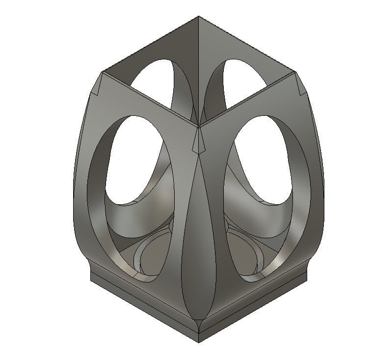 Lamp #41 - Abstract Deco Lamp by Sink | Download free STL model ...