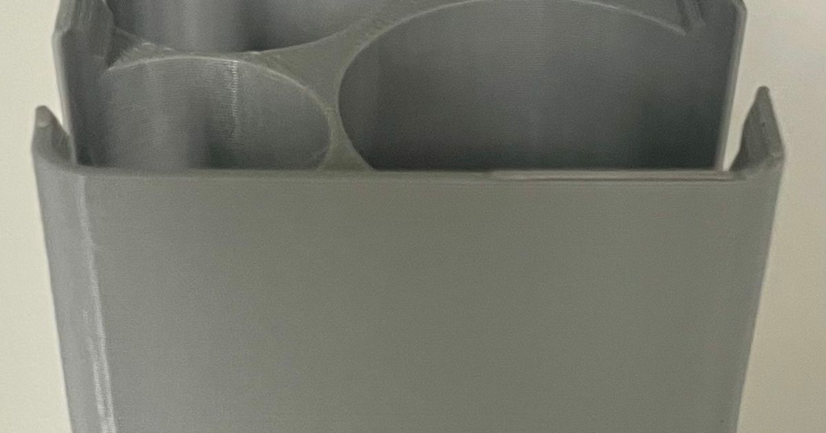 Gridfinity with pin Coin cell storage CR1450, CR2032 CR2032/CR2016, CR2450, CR1620, and 357/303 ...