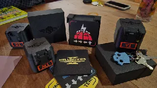 Helldivers "Hell Commander" Dogtag by Merse | Download free STL model ...