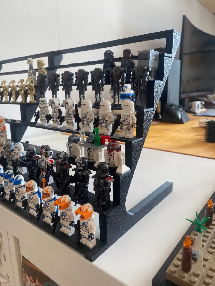 Lego figure grandstand by Ilike3dPrinting | Download free STL model ...