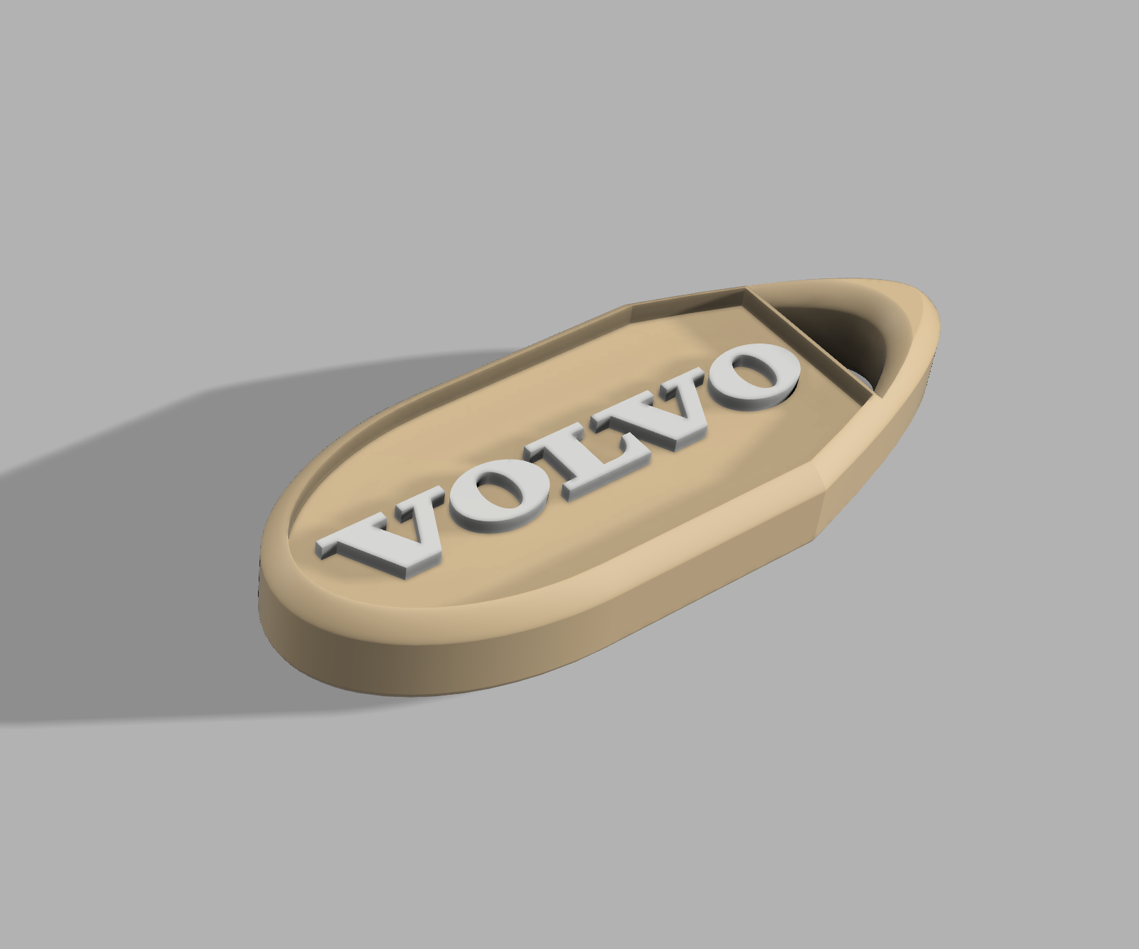 Volvo Keychain by gpfl | Download free STL model | Printables.com