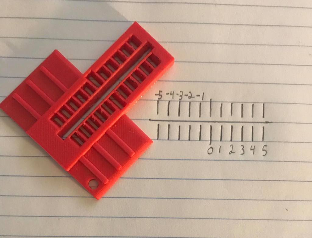 A Perfect Number Line(Jig) by Stereo Chemist | Download free STL model ...