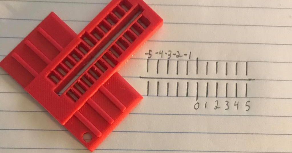 A Perfect Number Line(Jig) by Stereo Chemist | Download free STL model ...