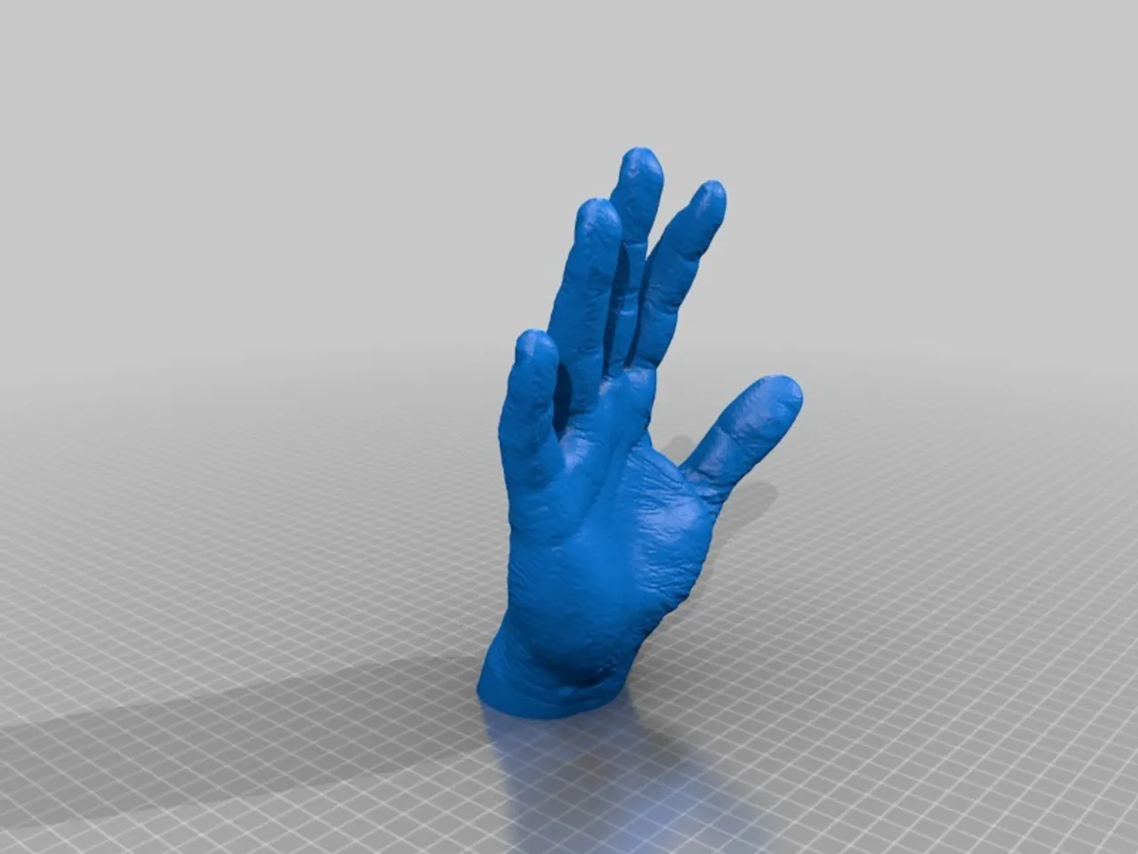 Hand with wall mount by Aeggsbaerde | Download free STL model ...