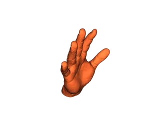 Hand with wall mount by Aeggsbaerde | Download free STL model ...
