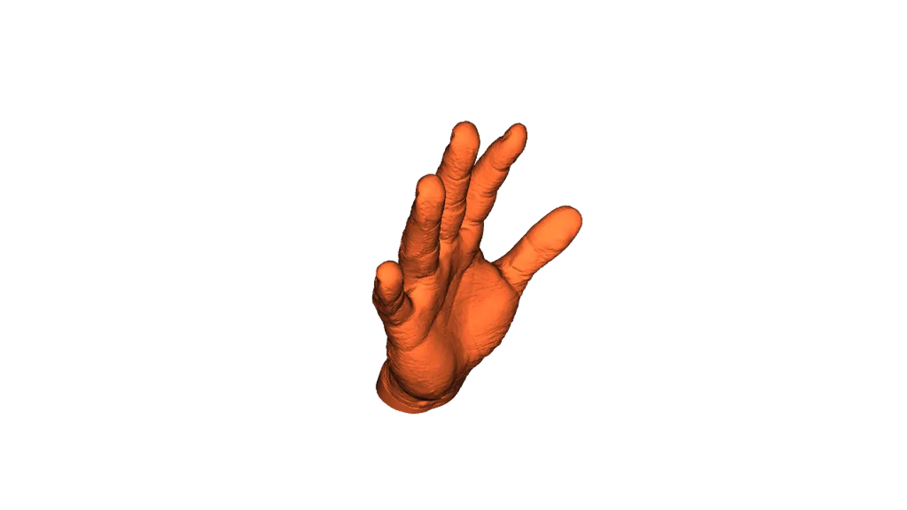 Hand with wall mount by Aeggsbaerde | Download free STL model ...