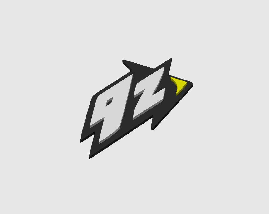 9z Logo (CS2) by Mikkel Hedegaard | Download free STL model ...
