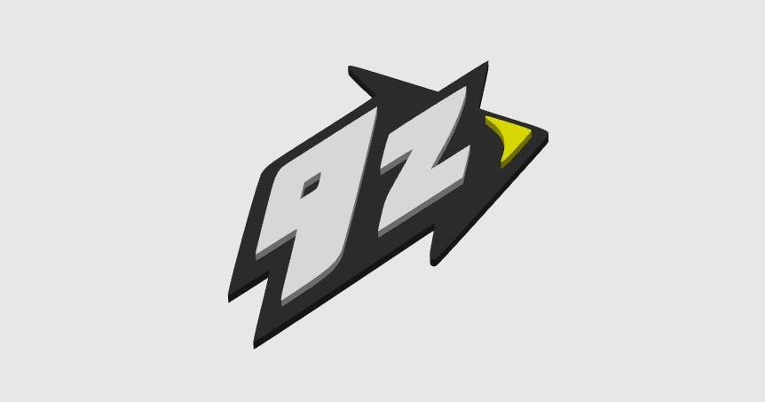 9z Logo (CS2) by Mikkel Hedegaard | Download free STL model ...