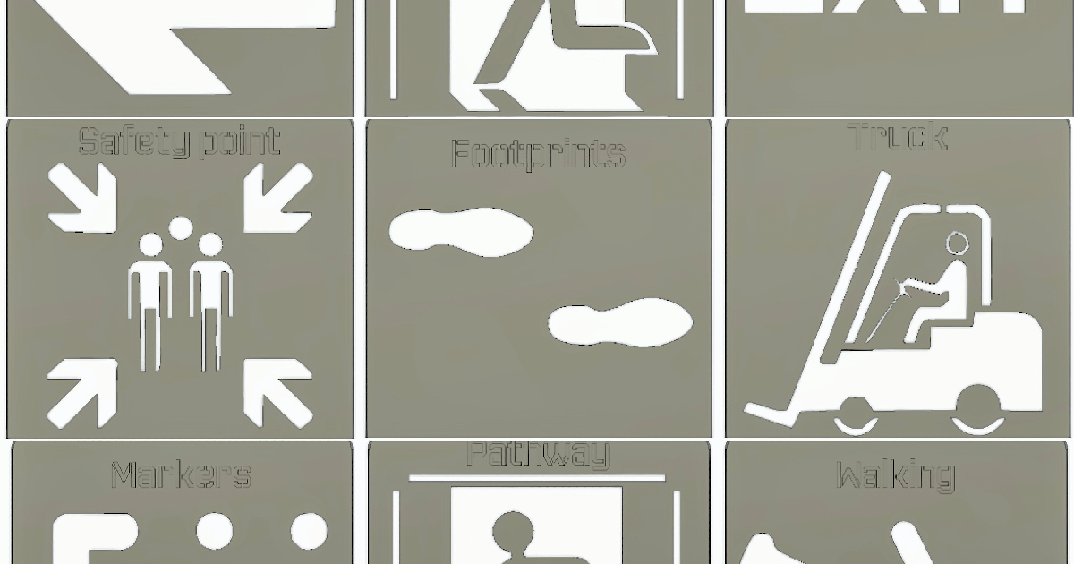 3D Safety Templates for Industrial and Educational Use by CannaCreator ...