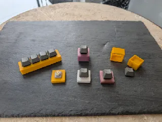 Keyboard Keychain / Tag by davek184 | Download free STL model ...