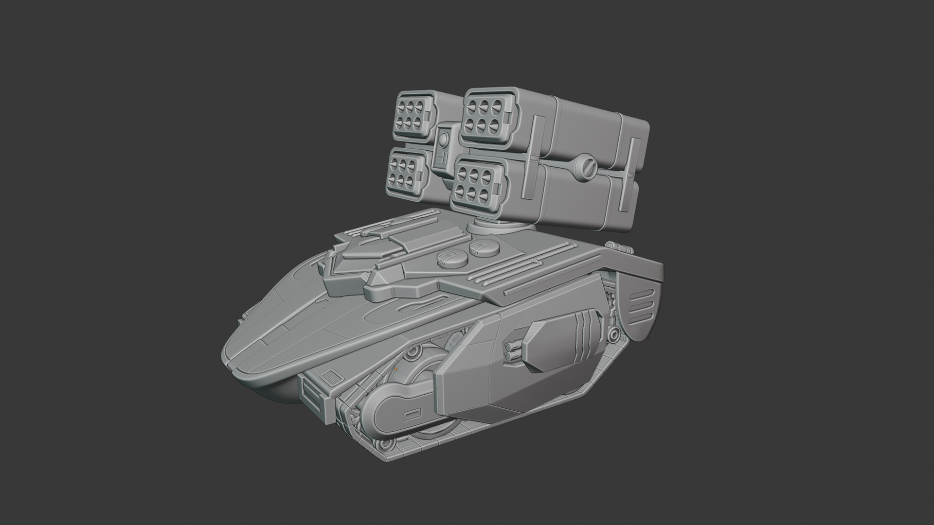 X-21 "Devastator" Wargaming Tank by Jamin VanderBerg | Download free ...