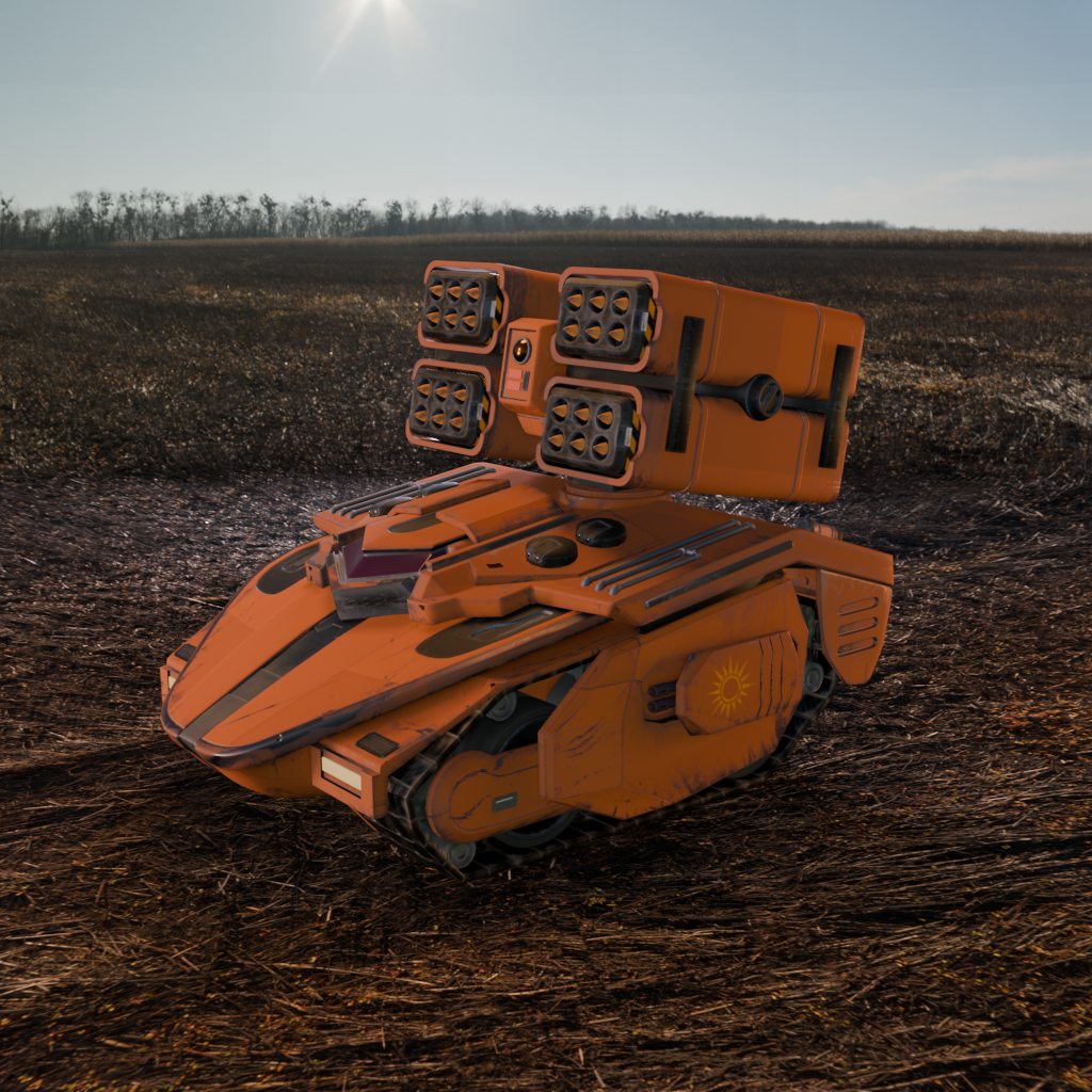 X-21 "Devastator" Wargaming Tank by Jamin VanderBerg | Download free ...