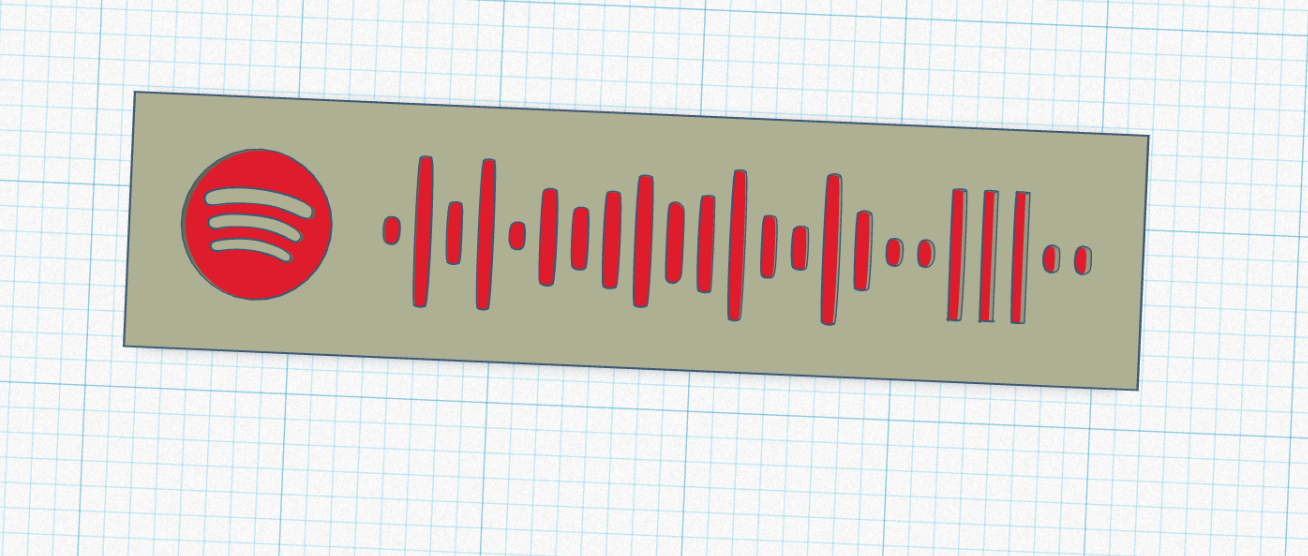 Spotify Scan Code by Manifest3d Design | Download free STL model ...