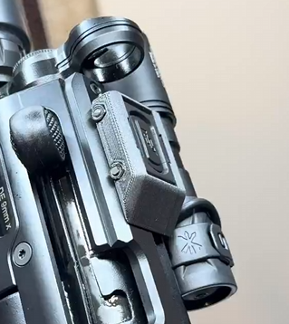 Modbutton Lite Single MLOK Offset Mount by Speed | Download free STL ...