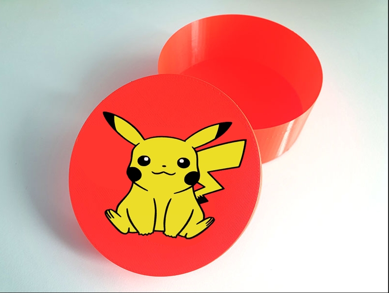 Organizer Box Pokemon - Pikachu by WindyEle | Download free STL model ...