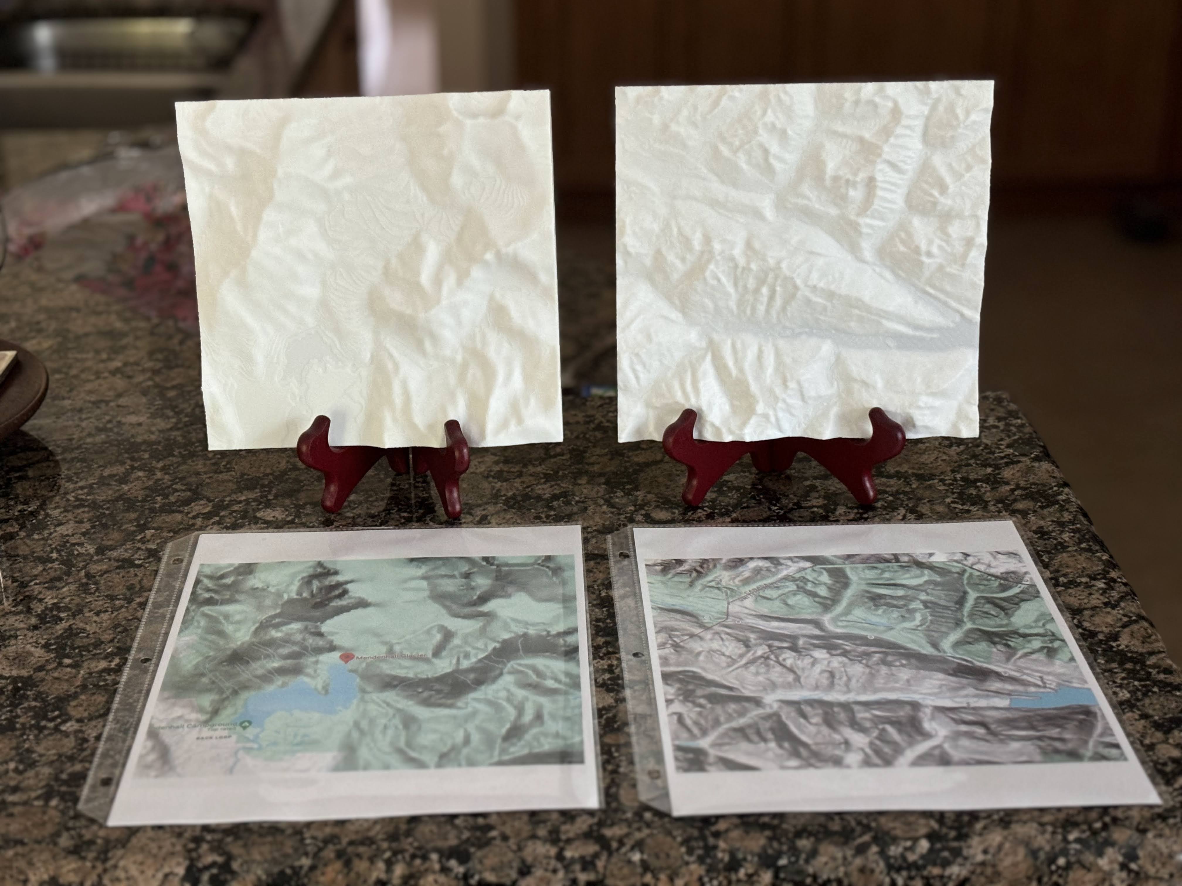 Mendenhall Glacier STL by Philip Reed | Download free STL model ...