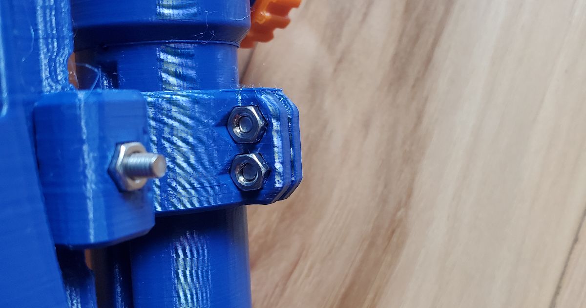 Silly Scope Brackets - M3 Hexnuts by Reboot | Download free STL model ...