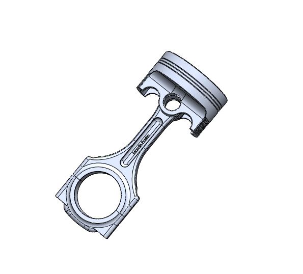 Piston - key chain by MarcinPaska | Download free STL model ...