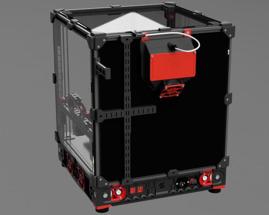 VORON 2.4 BACK PANEL CABLE DUCT by techyzone - MakerWorld