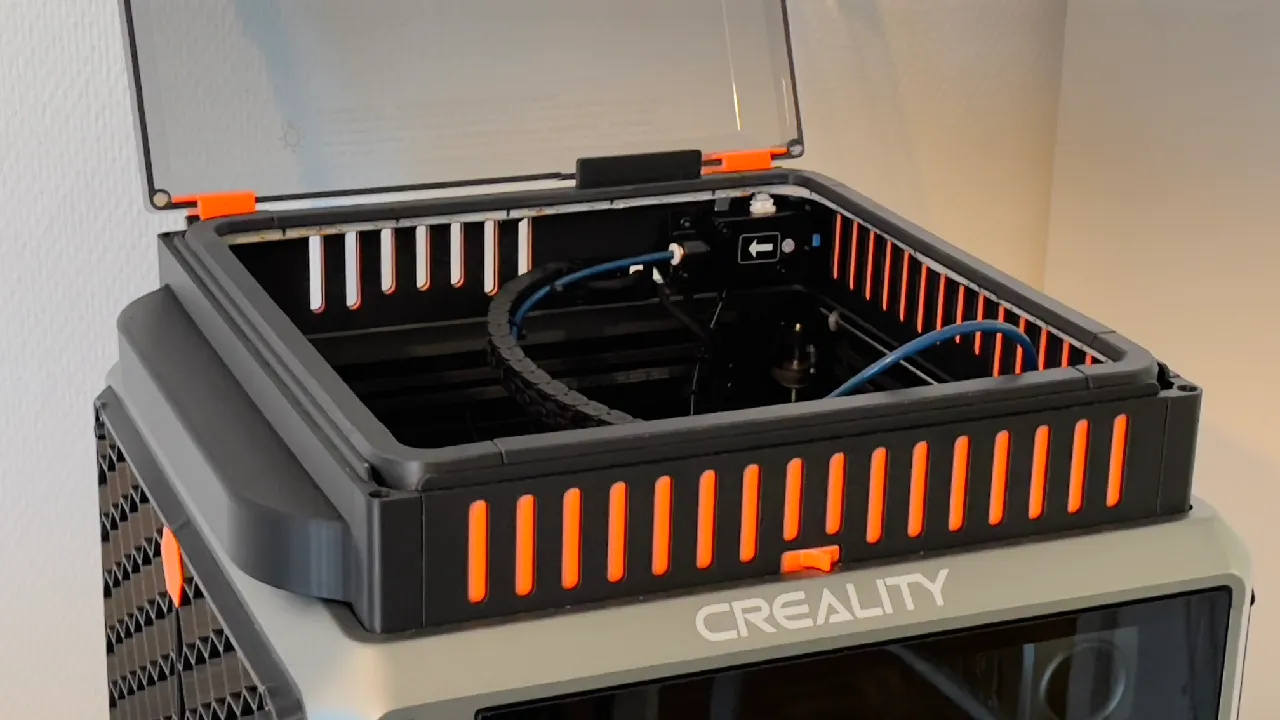 CREALITY K1+K1C LID RISER V2 [50mm height] by LEOTE [approach ...