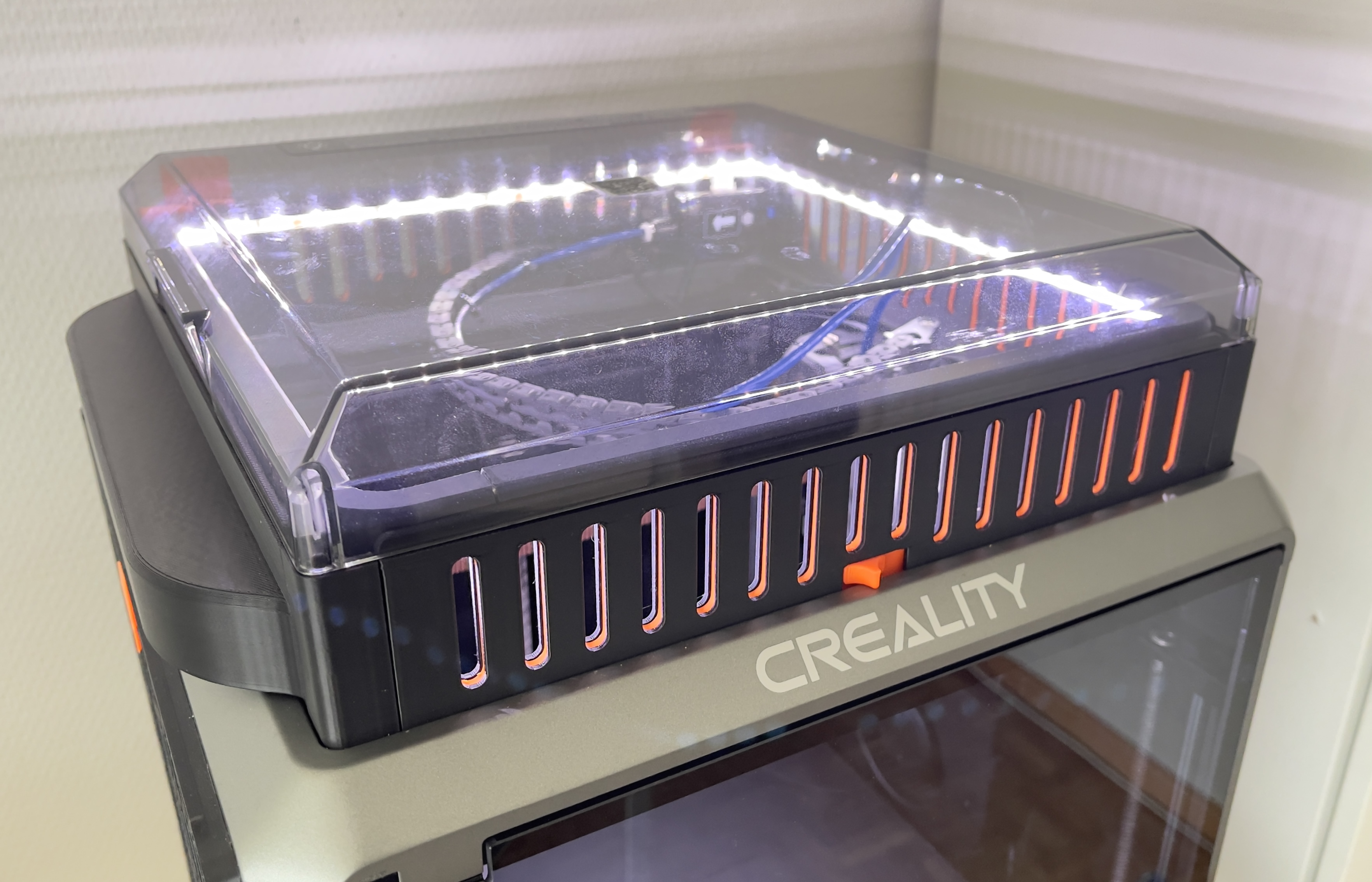 CREALITY K1+K1C LID RISER V2 [50mm height] by LEOTE3D | Download free ...