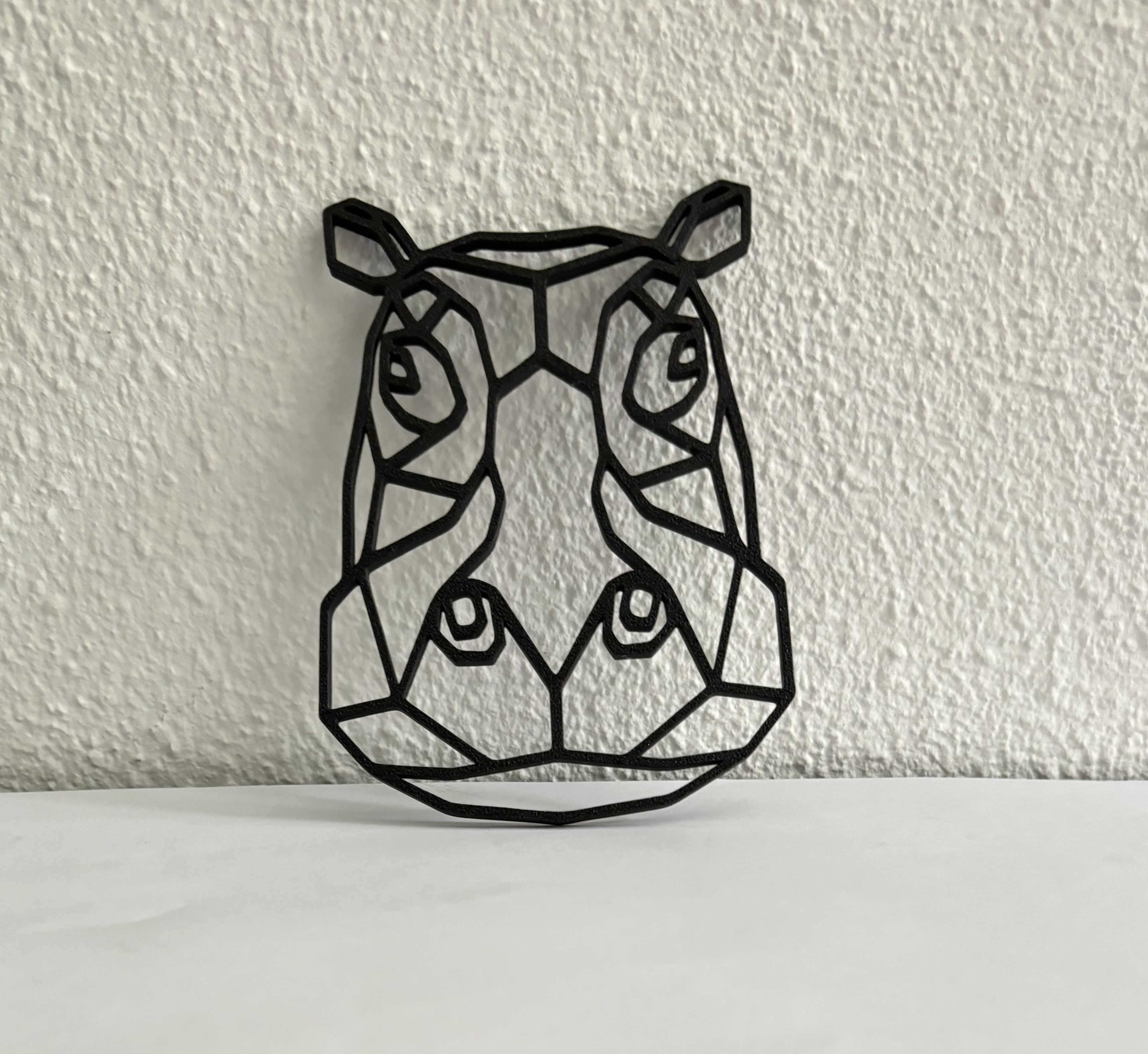 Geometric hippo by 3DPrintastica | Download free STL model | Printables.com