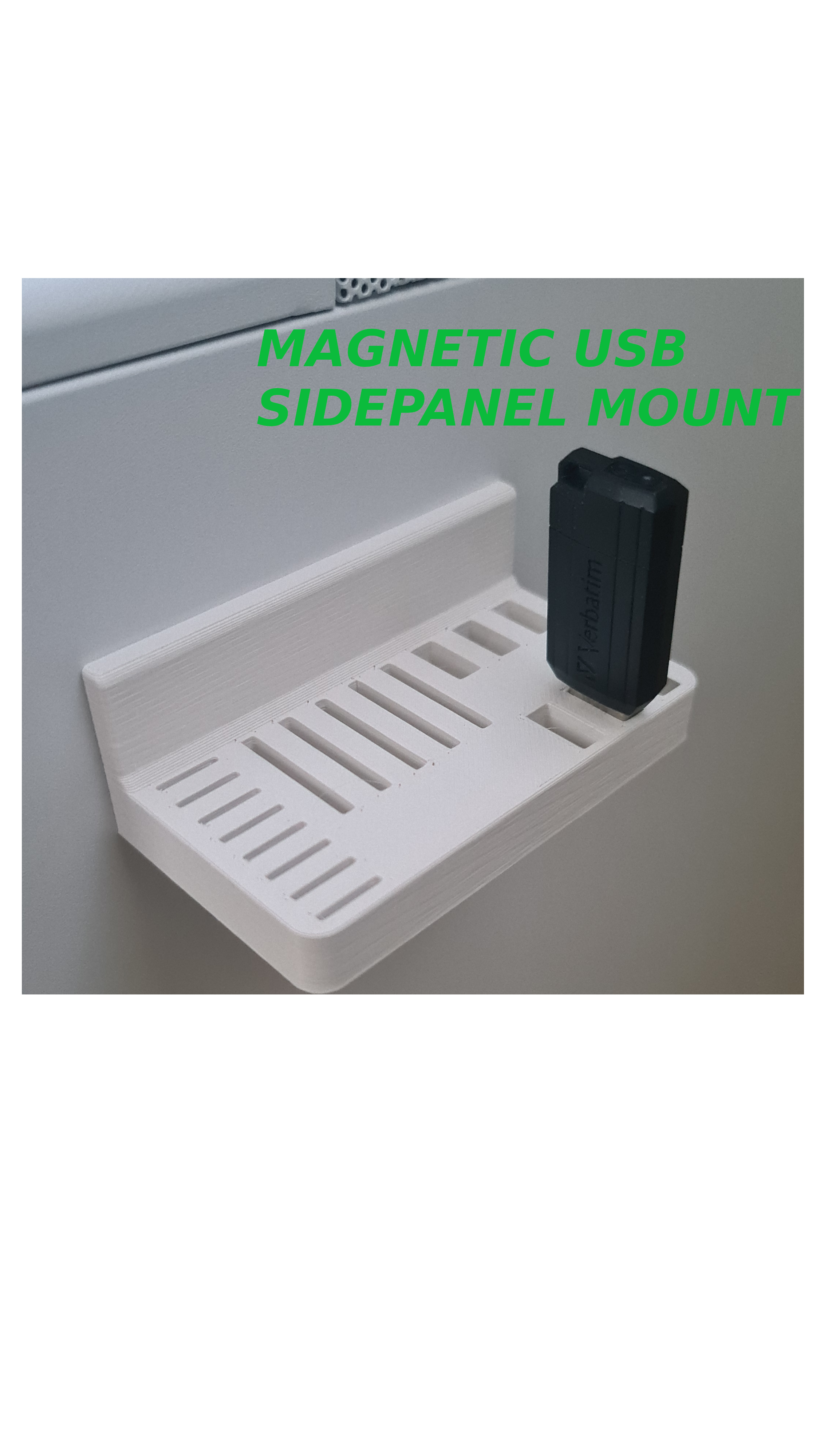 USB Sidepanelmount (magnetic) by SDC | Download free STL model ...