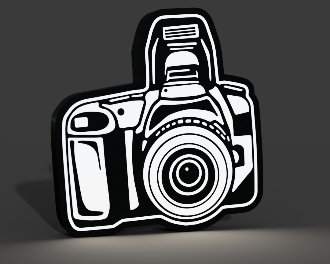 Camera DSLR Photography Lightbox LED Lamp by braga3dprint | Printables ...
